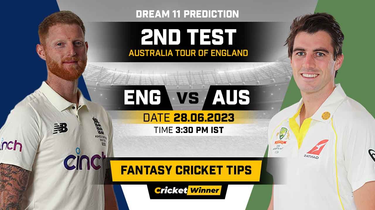 ENG vs AUS Dream11 Prediction, Fantasy Cricket Tips, Probable Playing XI, Pitch Report & Injury ...