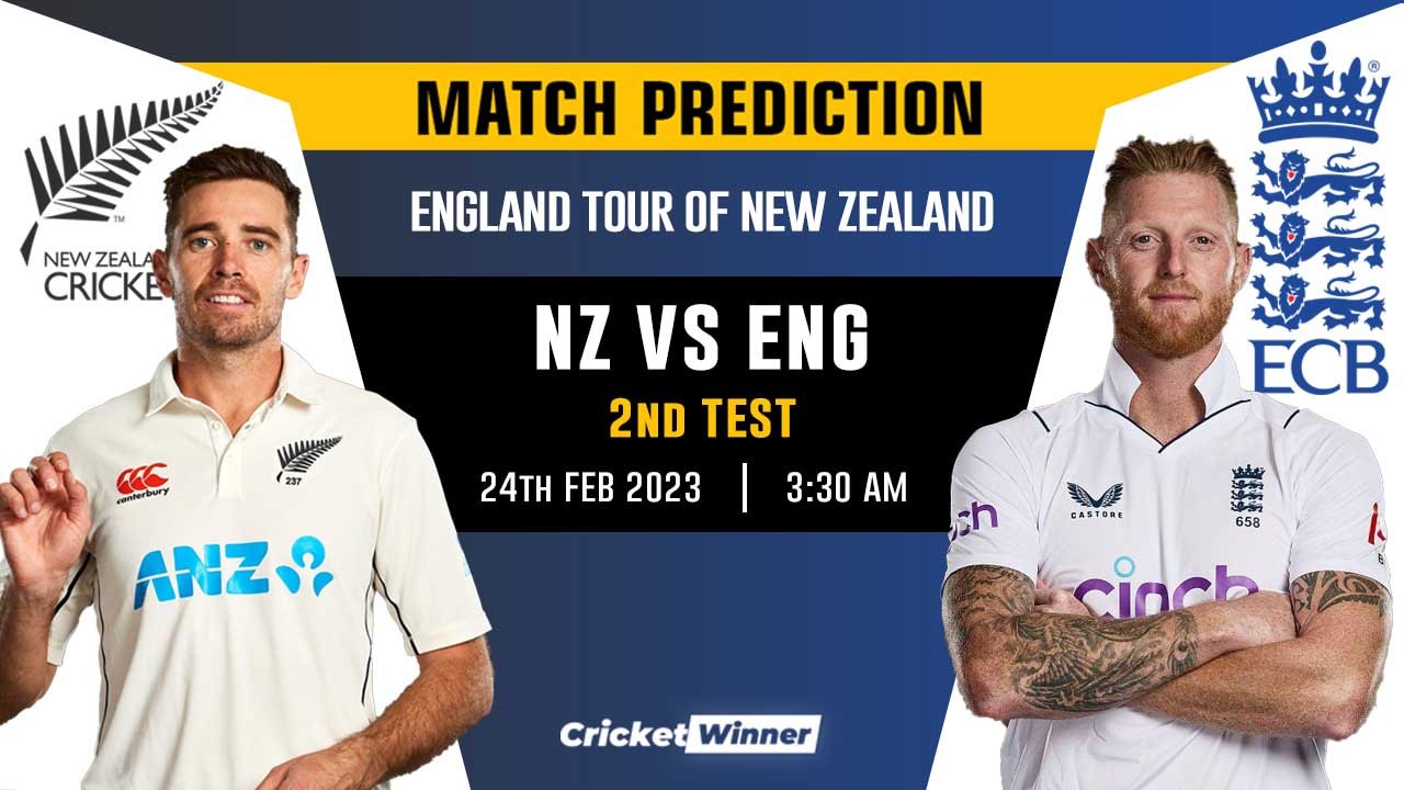 NZ vs ENG, 2nd Test, Match Prediction- Who Will Win Today's Test Match ...