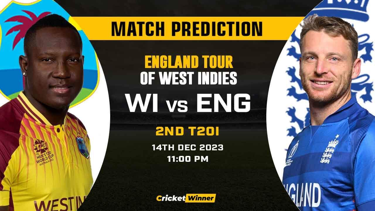WI vs ENG 2nd T20I Match Prediction- Who Will Win Today's Match Between ...