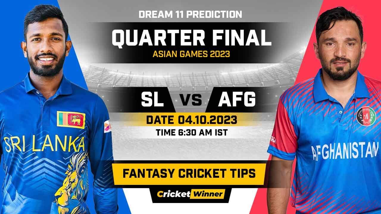 AFG vs SL Dream11 Prediction, Fantasy Cricket Tips, Probable Playing XI, Pitch Report & Injury ...