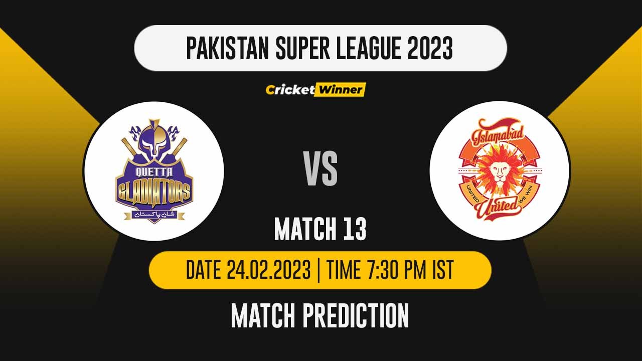 PSL 2022: Match 13 QUE vs ISL Match Prediction- Who Will Win Today's ...