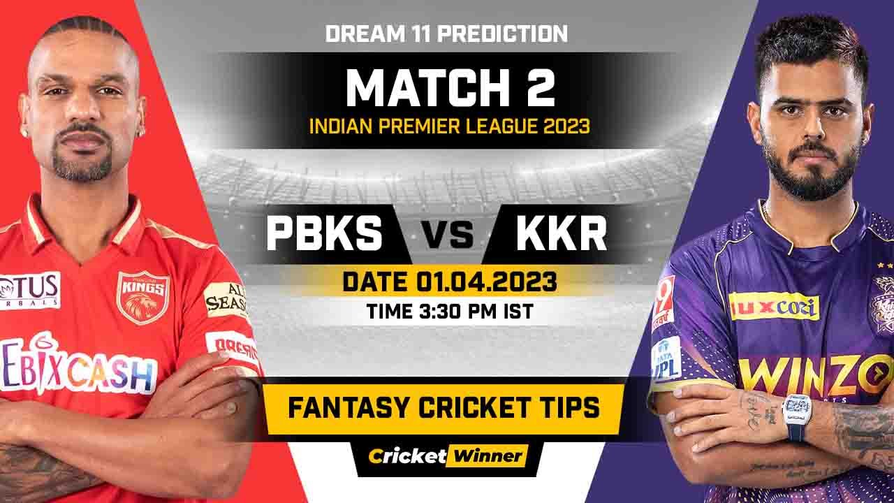 PBKS vs KKR Dream11 Prediction, Fantasy Cricket Tips, Probable Playing XI, Pitch Report & Injury ...