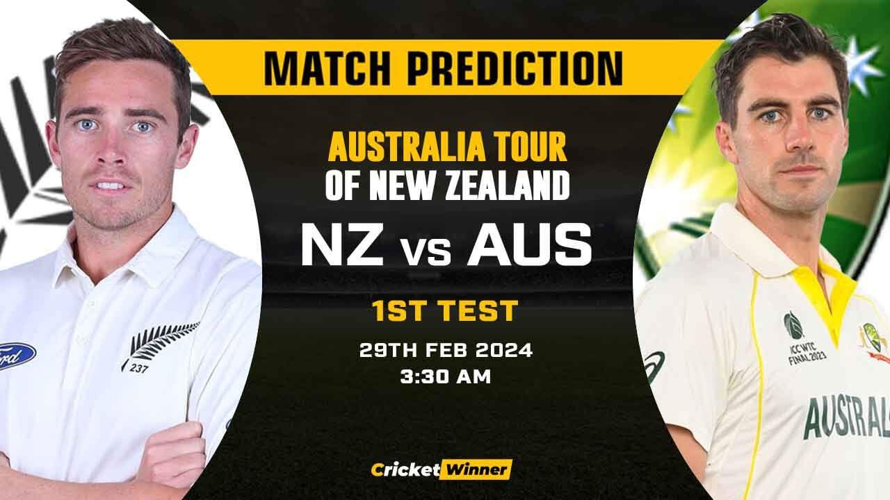 NZ vs AUS 1st Test Match Prediction- Who Will Win Today's Match Between ...