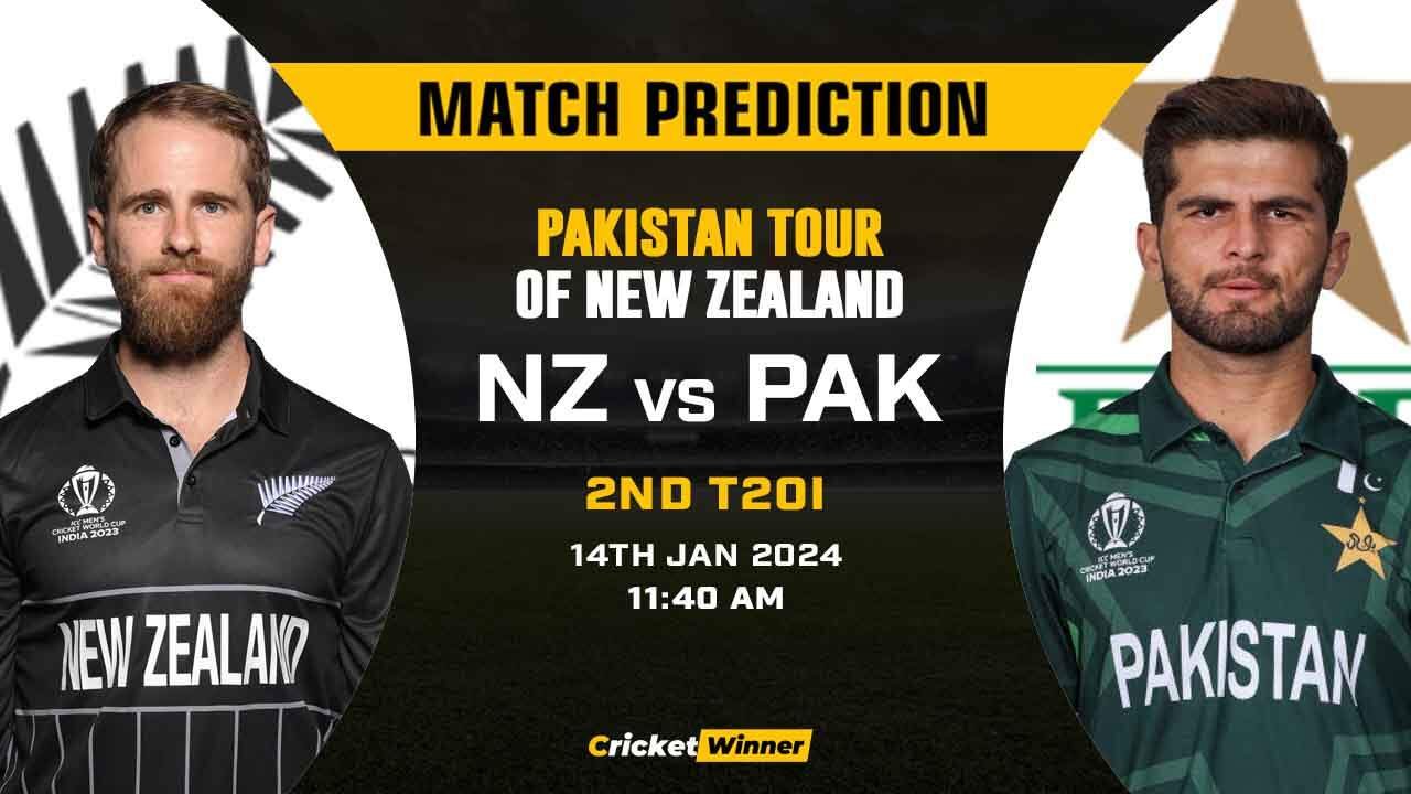 NZ vs PAK 2nd T20I Match Prediction- Who Will Win Today's Match Between New Zealand and Pakistan