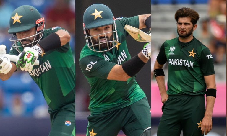 Star trio Shaheen Shah Afridi, Babar Azam, and Mohammad Rizwan refused NOCs by PCB for Global ...