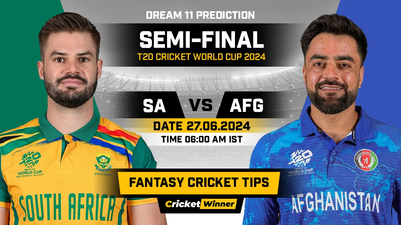 AFG vs SA Dream11 Prediction, Fantasy Cricket Tips, Probable Playing XI, Pitch Report & Injury ...