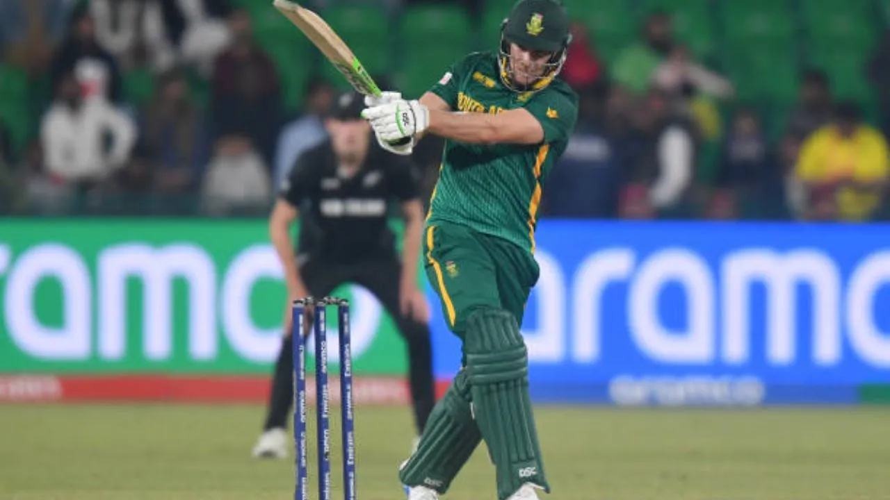 David Miller stuns with fastest Champions Trophy century in late fun