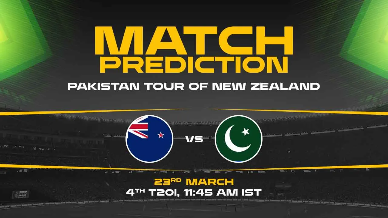 NZ vs PAK Today Match Prediction – Who Will Win? | 4th T20I, Preview ...