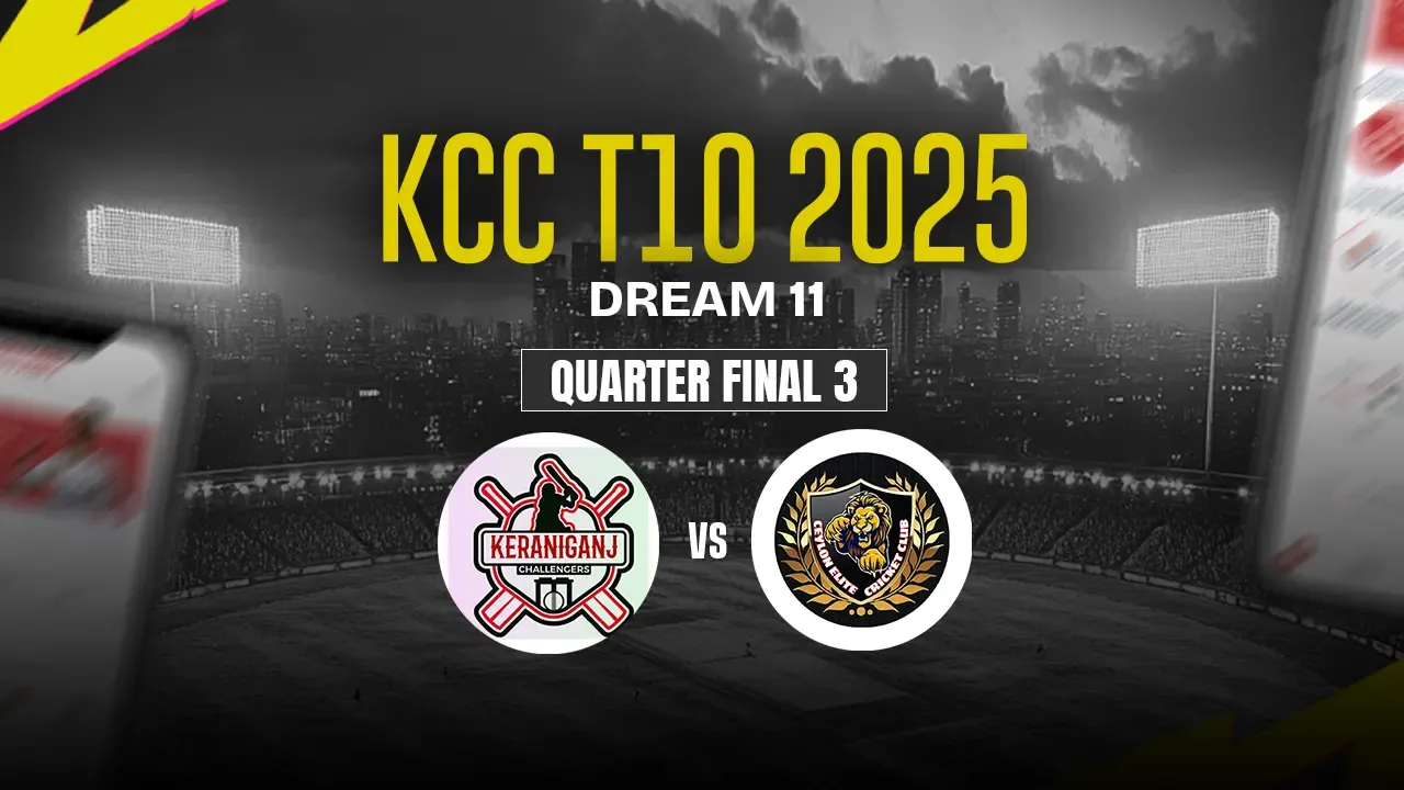 KCCT10 2025: KGC vs CECC-A Dream11 Prediction Quarter Final-3 Match ...