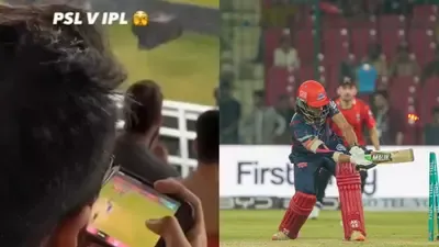 [WATCH] Fan caught watching IPL 2025 during live PSL match – video goes ...