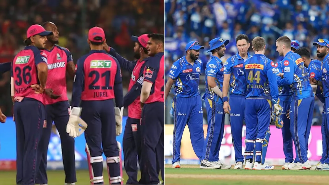 IPL 2025: Probable Playing XI for RR vs MI