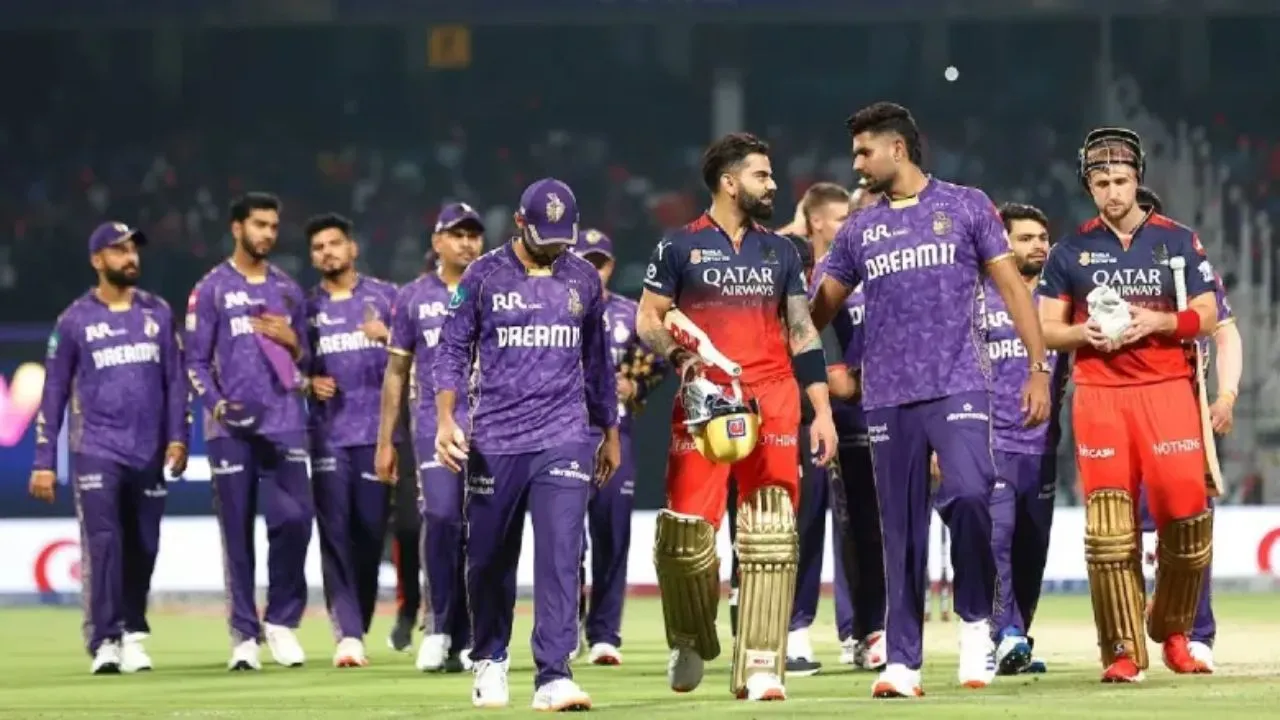 KKR vs RCB controversy KKR writes to BCCI over unfair rule