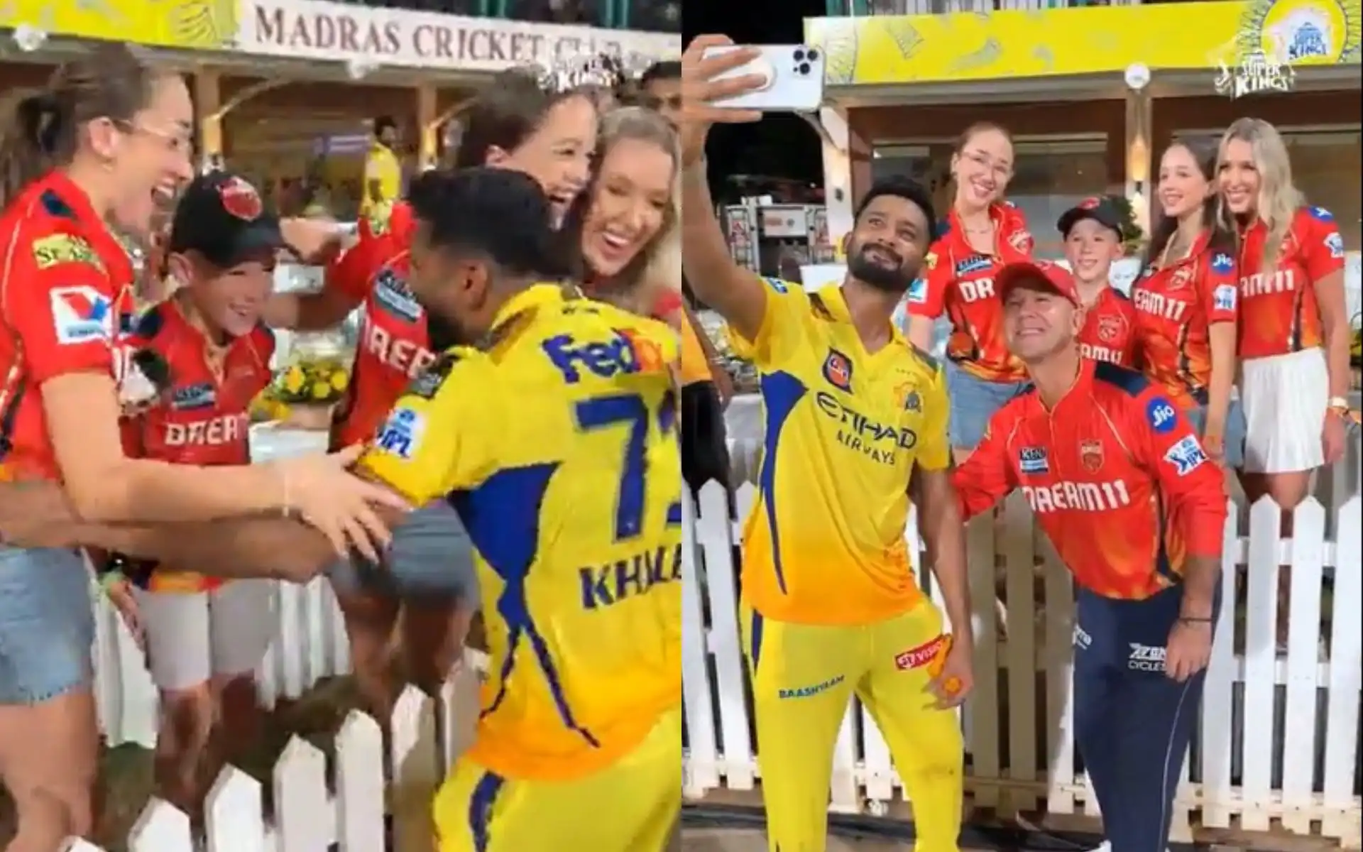 [WATCH]: Khaleel Ahmed meeting Ricky Ponting & his family