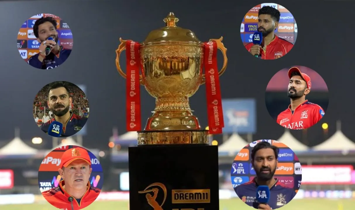 IPL 2025 Final: RCB vs PBKS Post Match Reactions