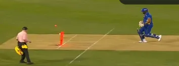 WATCH: Kieron Pollard run-out in unusual fashion during TSK vs MINY clash in MLC 2025