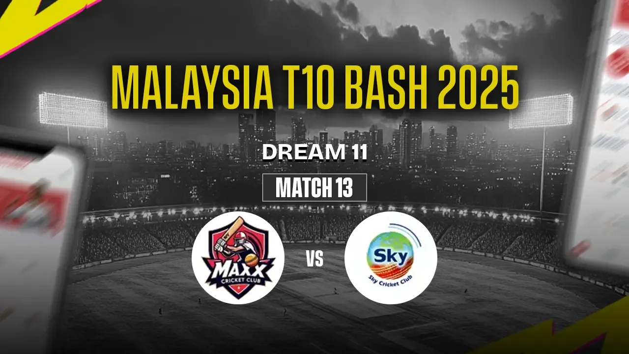 MXC vs SWC Dream11 Prediction Today Match 13 Playing XI: Malaysia T10 Bash, 2025 Fantasy Cricket ...