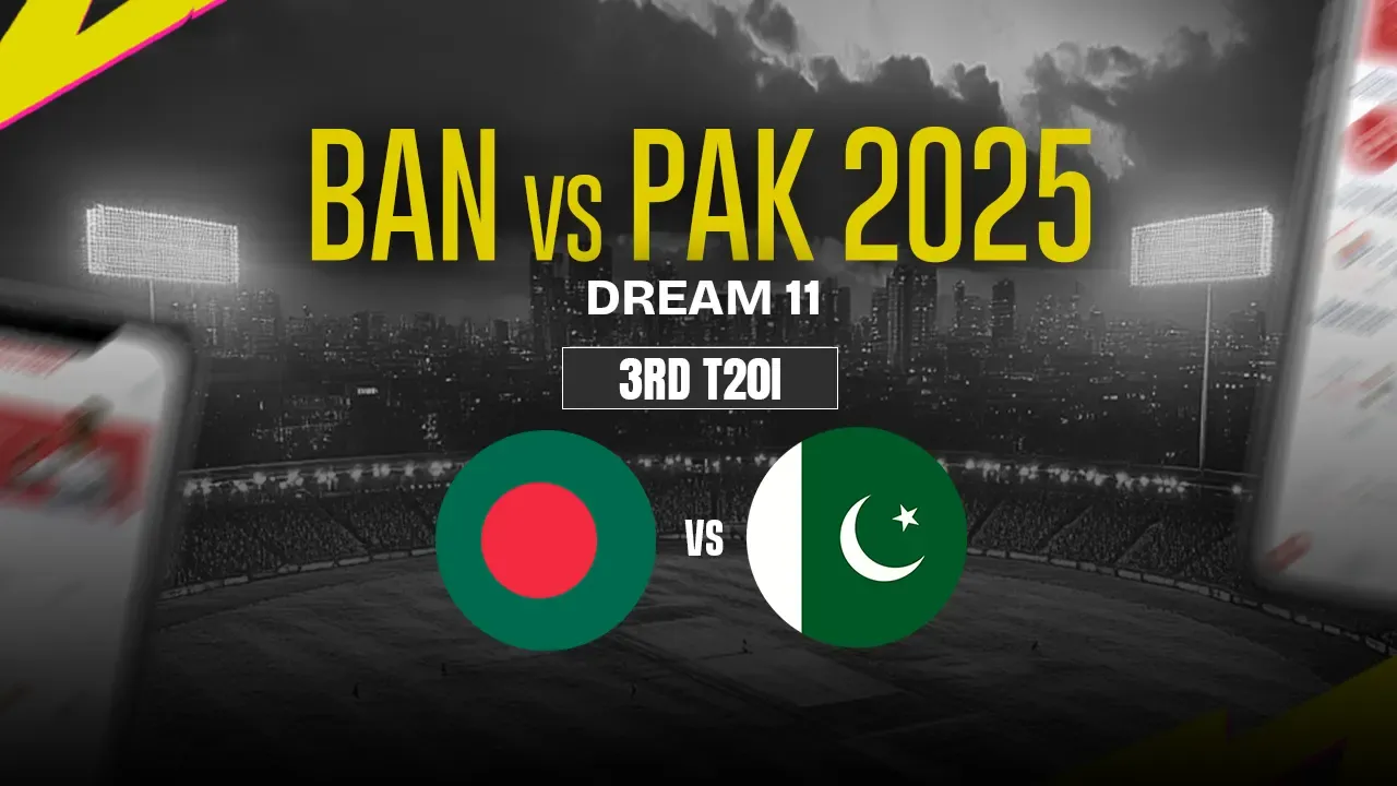 BAN vs PAK Dream11 Prediction 3rd T20I match Fantasy Cricket Tips, Probable Playing XI