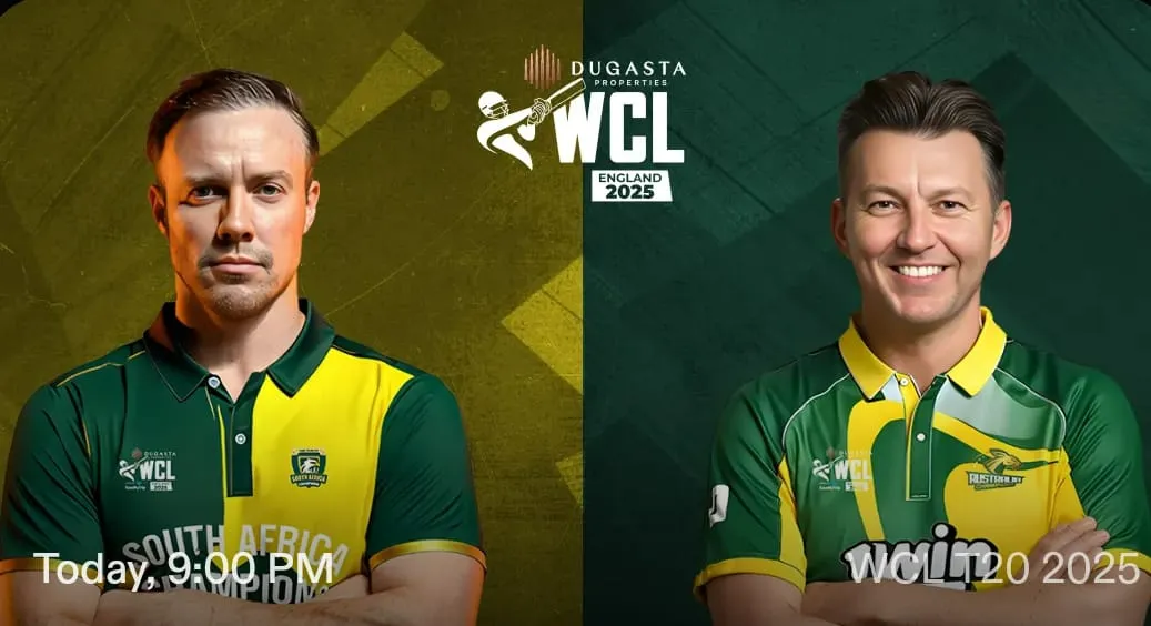 WCL 2025 live streaming details: Where and how to watch South Africa Champions vs Australia ...