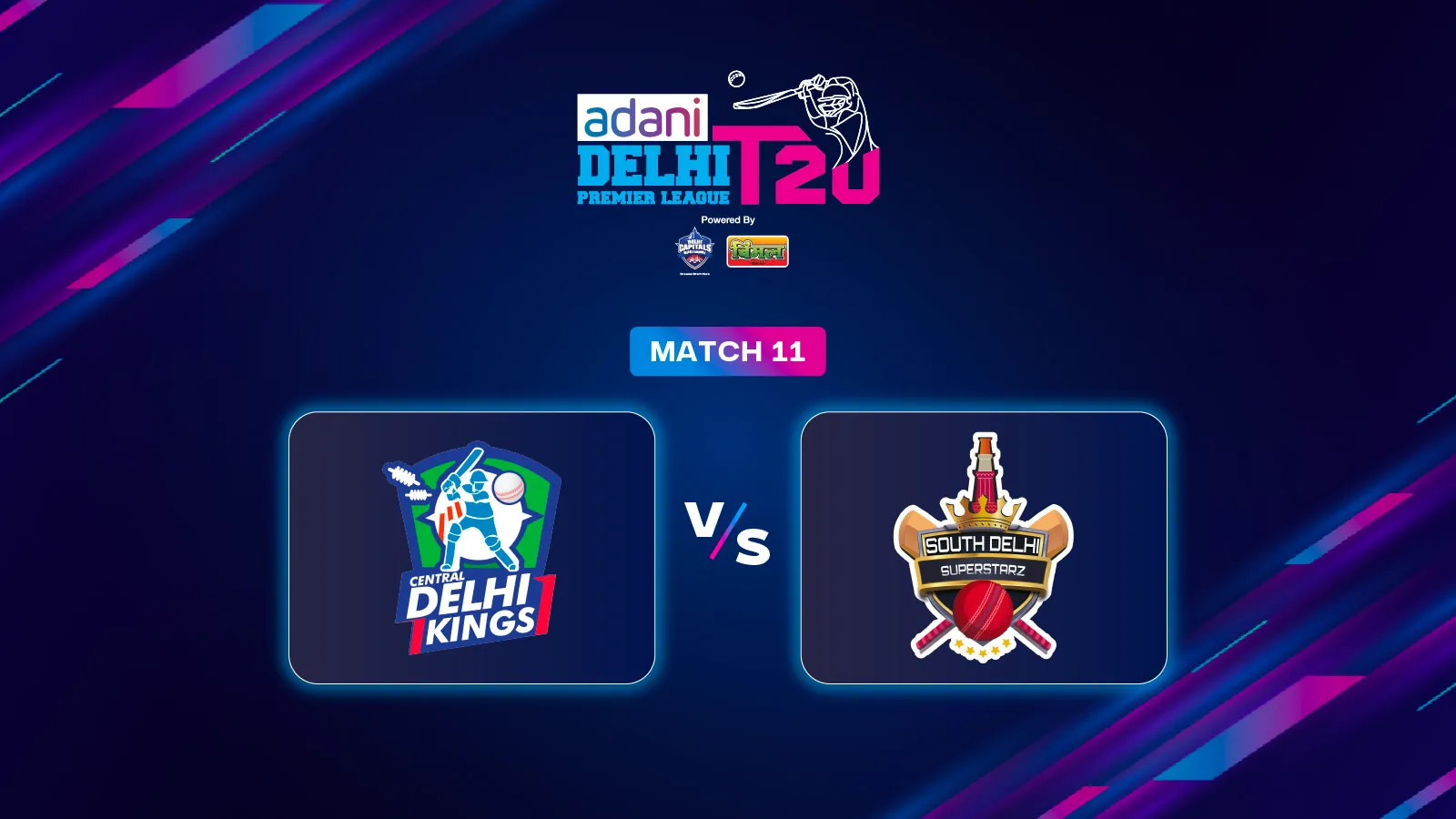 DPL 2025 Live streaming details: Where and how to watch Central Delhi ...