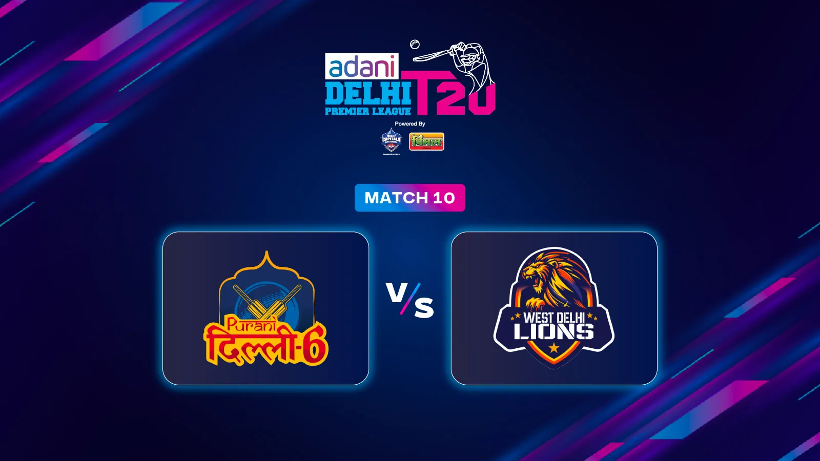 DPL 2025 Live streaming details: Where and how to watch Purani Delhi 6 ...