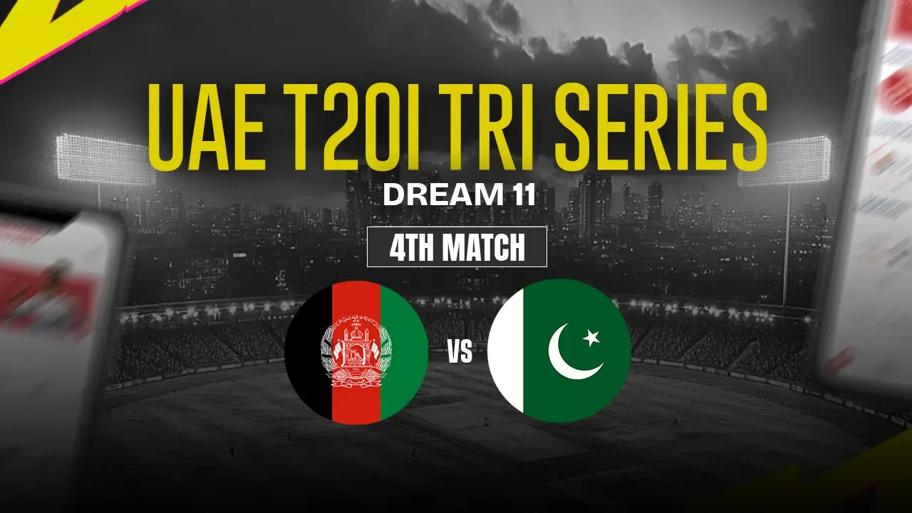 UAE Tri Series: AFG vs PAK Dream11 Prediction 4th Match Fantasy Cricket Tips, Probable Playing XI
