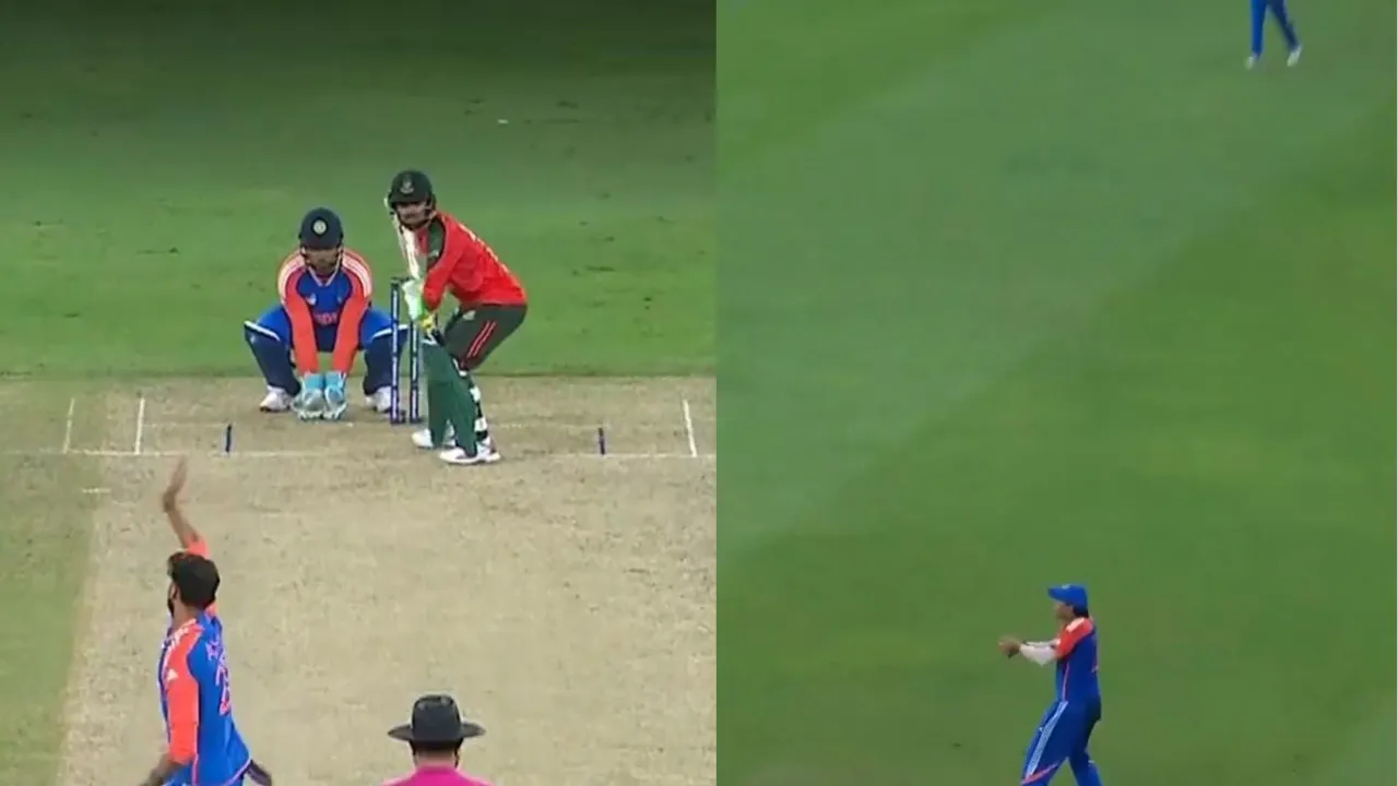 [WATCH] Axar Patel strikes big: Towhid Hridoy falls to his spin web in IND vs BAN Super 4 Asia ...