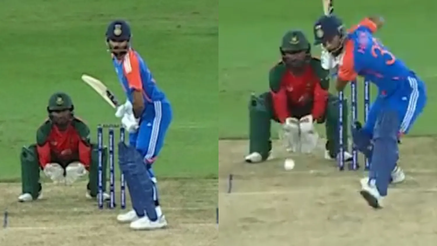[WATCH]: Hardik Pandya's huge 6 over the long off during IND vs BAN Asia Cup 2025 Super Four Match