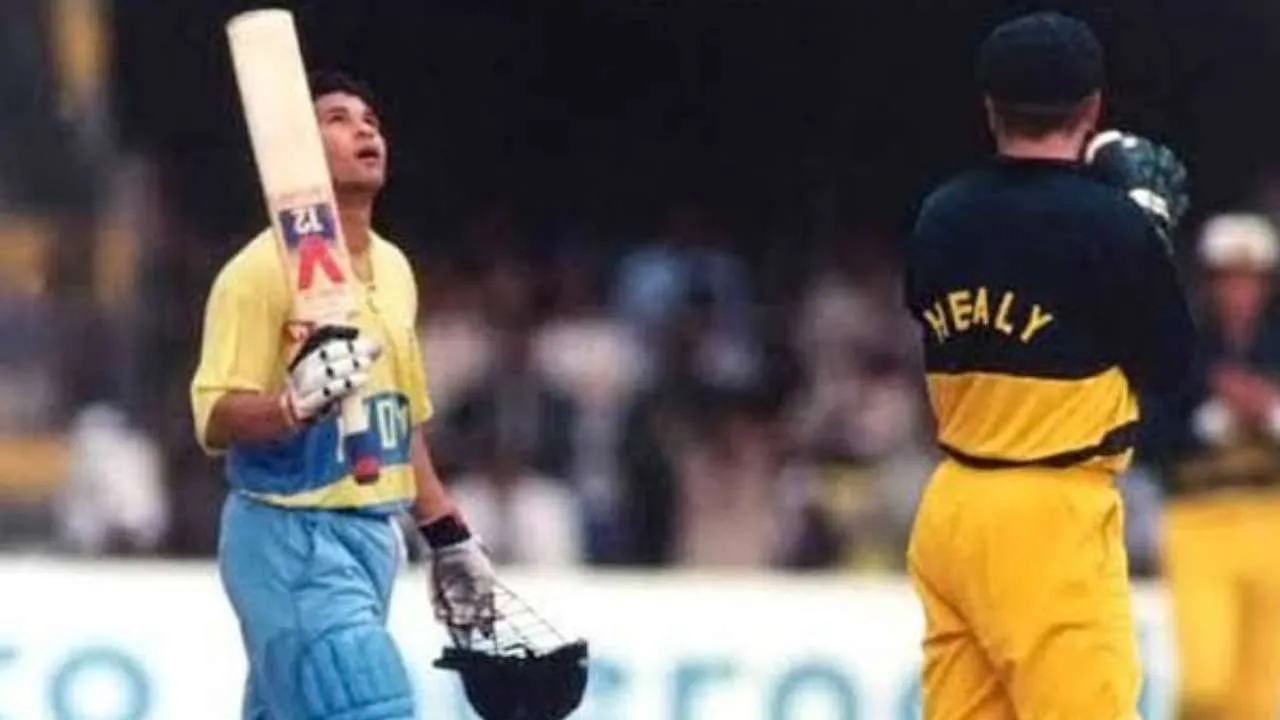On This Day: Sachin Tendulkar registered his first ODI hundred