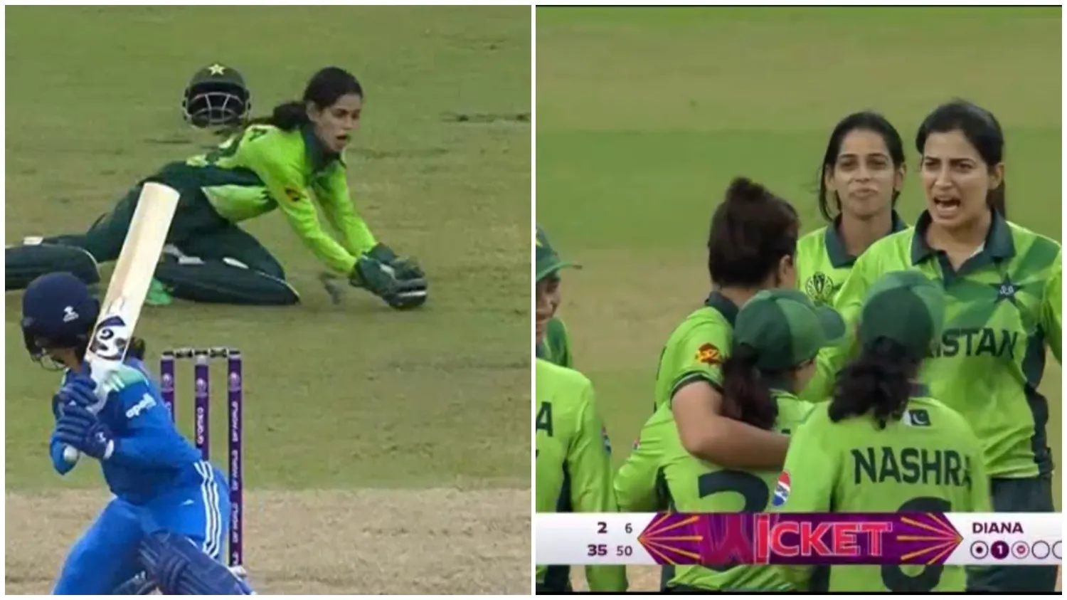 WATCH: Jemimah Rodrigues caught out on no ball during IND-W vs PAK-W ...