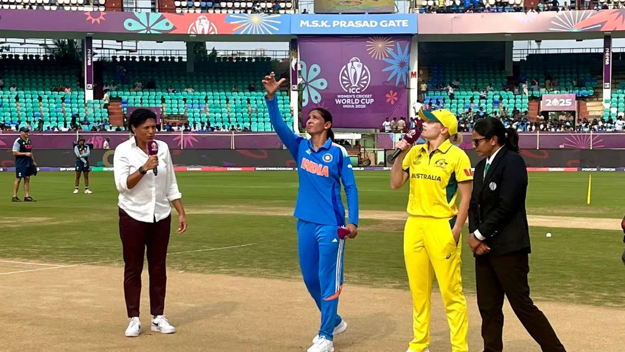 IND-W vs AUS-W ICC Women's World Cup 2025: India vs Australia Toss ...