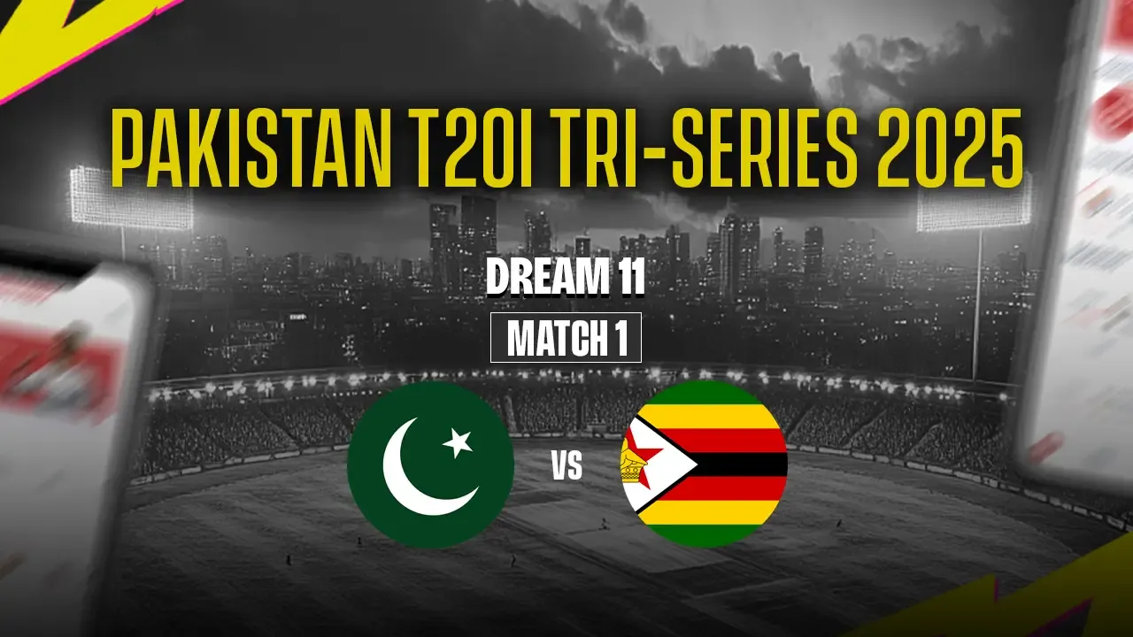 PAK vs ZIM Dream11 Prediction Playing XI: Match 1, T20I Tri-Series ...