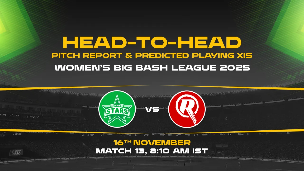 WBBL 2025 Match 13: MS-W vs MR-W head-to-head, pitch report & predicted ...