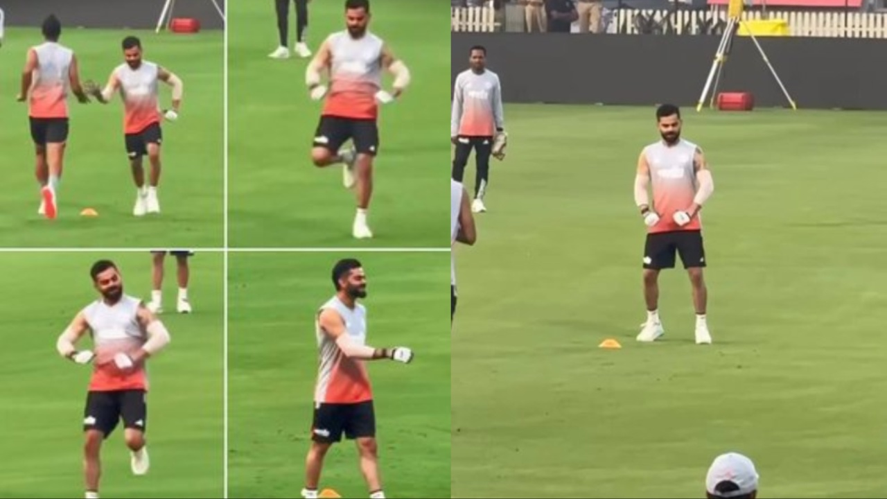 Watch: Virat Kohli hilariously mimics Arshdeep Singh’s bowling style ...