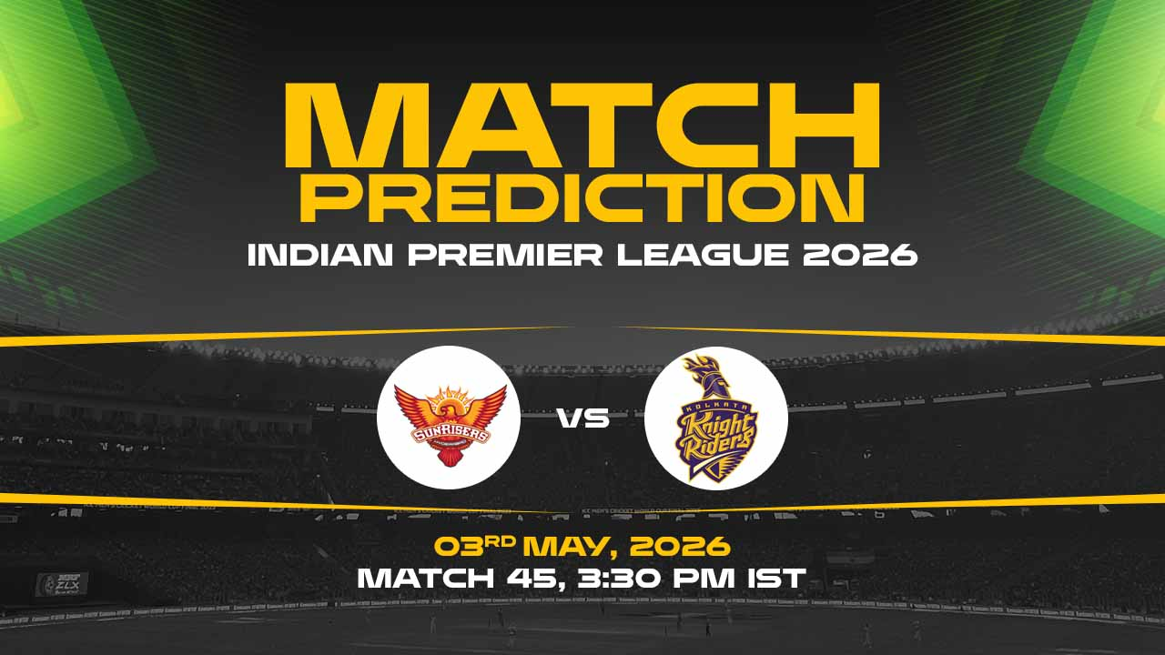 SRH vs KKR Match Prediction IPL 2026 – Who Will Win Today’s High ...
